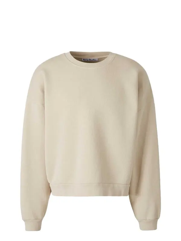 Acne Studios Crew Neck Sweatshirt - Beige