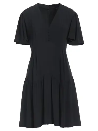 The Kooples Mini Flared Dress - Black