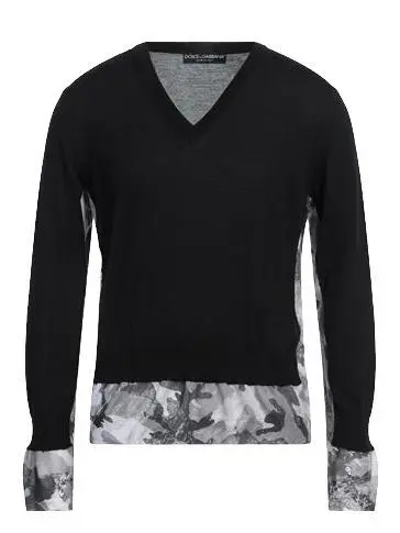 Dolce & Gabbana Virgin Wool Sweater - Black