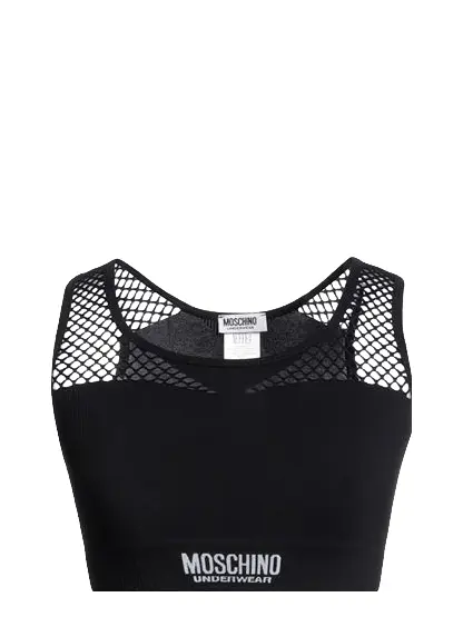 Moschino Top Size Polyamide, Elastane - Black