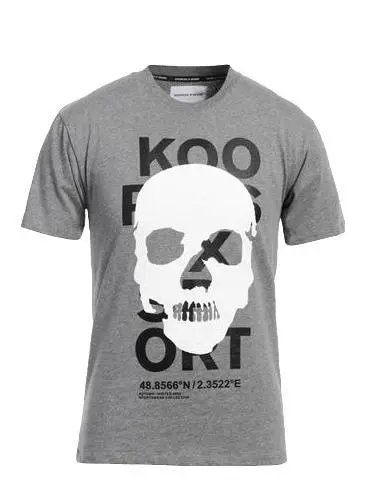 The Kooples T-shirt Size Cotton, Polyester - Grey