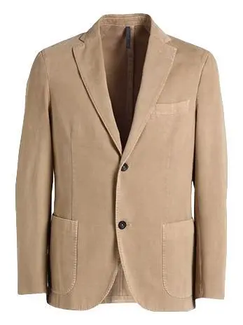 Montedoro Single-breasted Cotton And Cashmere Blazer - Camel