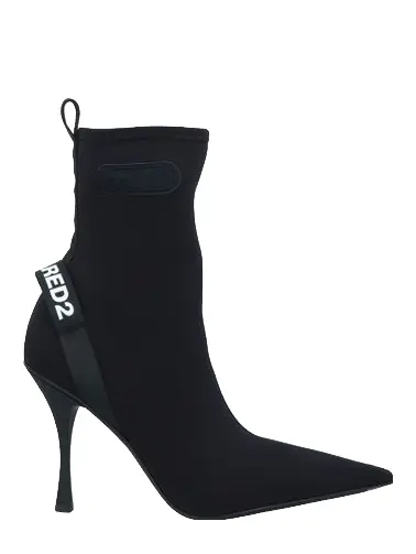 Dsquared2 Ankle Boots In Textile Fibers - Black