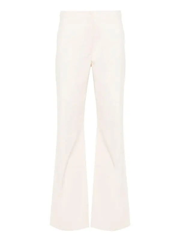 Our Legacy Biker High-waist Straight Leg Trousers - Neutrals