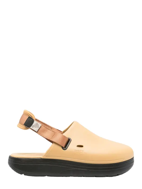 Suicoke 40mm Cappo Slingback Mules - Neutrals