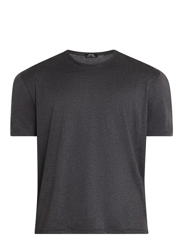 Cesare Attolini Cotton Crew T-shirt - Grey