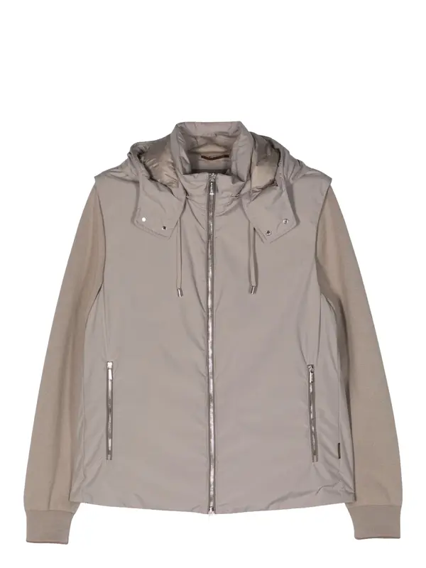 MOORER Evan-stp Padded Jacket - Grey