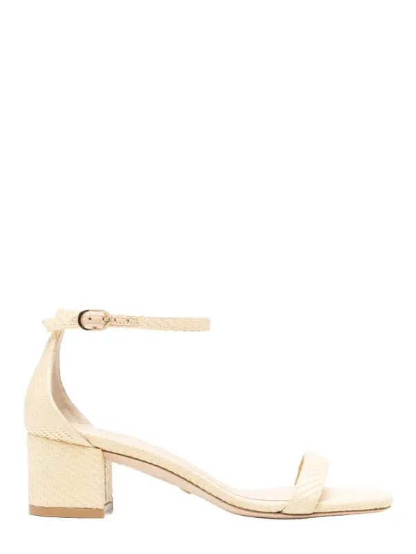 STUART WEITZMAN Simplecurve 50mm Sandals - Neutrals