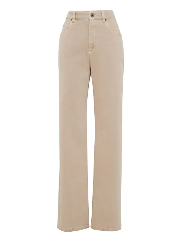 Brunello Cucinelli Straight-leg Jeans - Brown