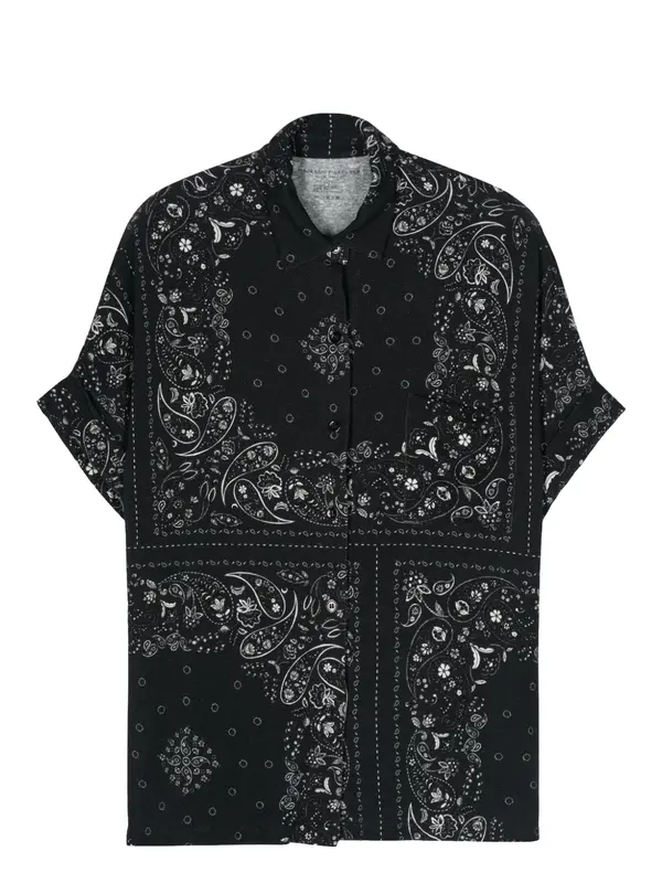 Majestic Filatures Paisley-print Shirt - Blue