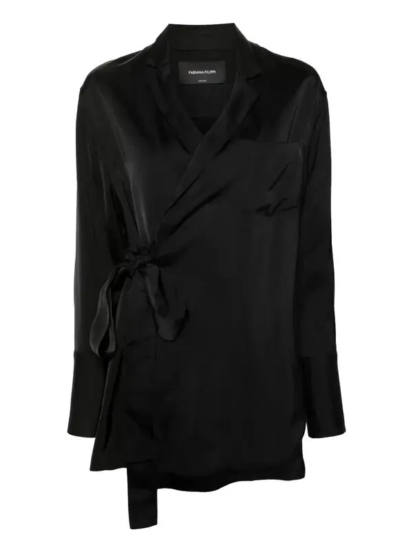 Fabiana Filippi Open-front Blazer - Black