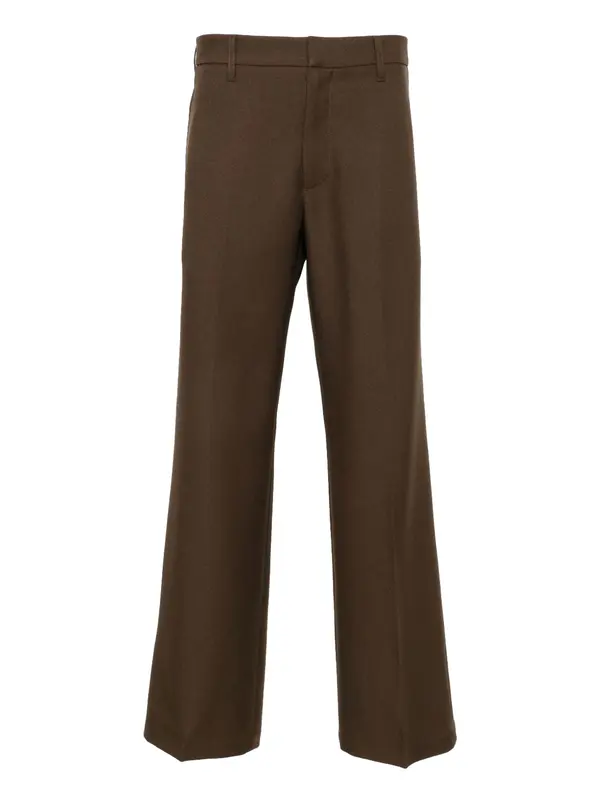 STOCKHOLM SURFBOARD CLUB Sune Straight-leg Trousers - Brown