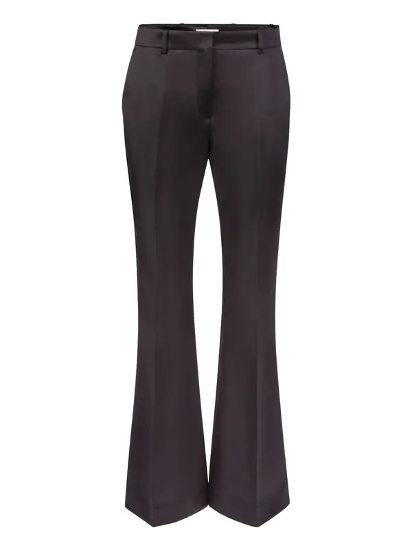 Nina Ricci Tailored Flared Trousers - Black