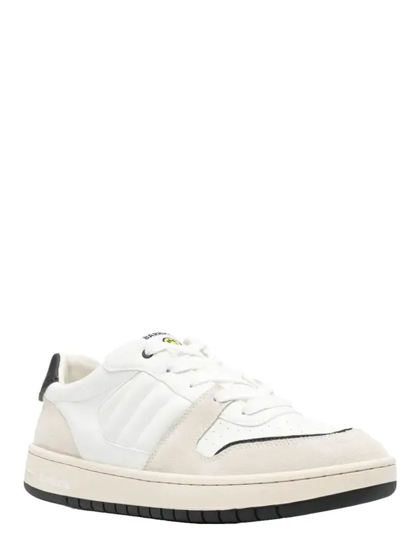 BARROW Logo-print Panelled Sneakers - White