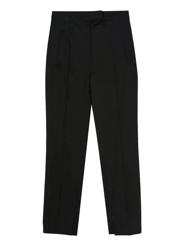 PT TORINO Frida Satin Trousers - Black