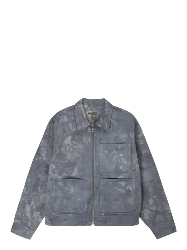 StÜssy Wonderland Hand-dyed Work Jacket - Grey
