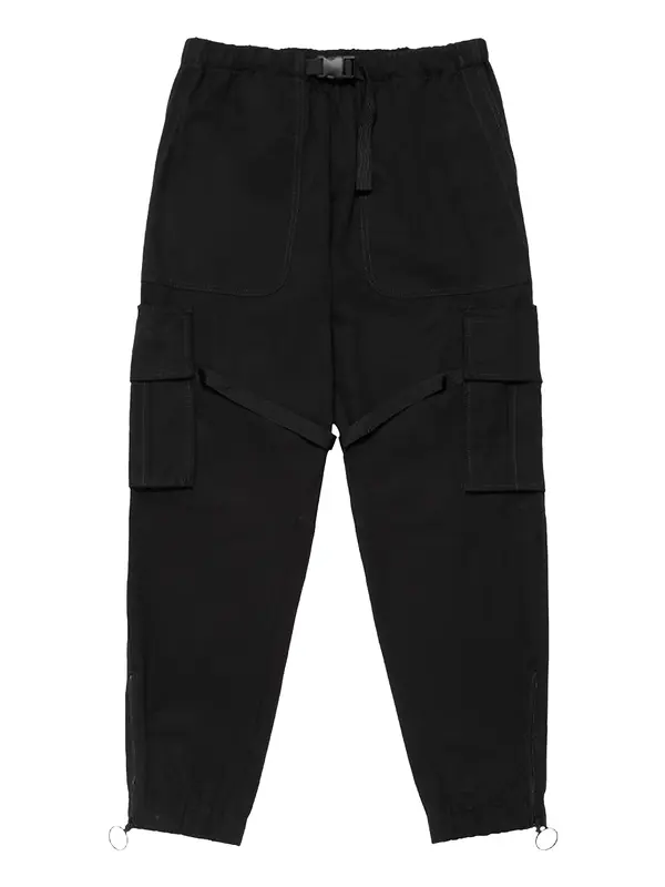 Off-White Arrow Cotton Cargo Pants - Black