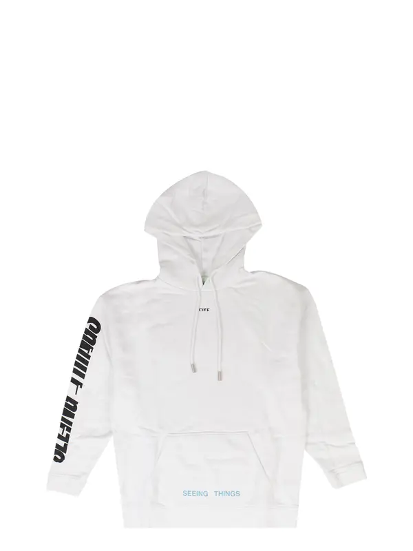 Off-White Photocopy Hooded Sweatshirt - White