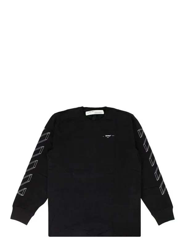 Off-White 3d Line Long-sleeve T-shirt - Black
