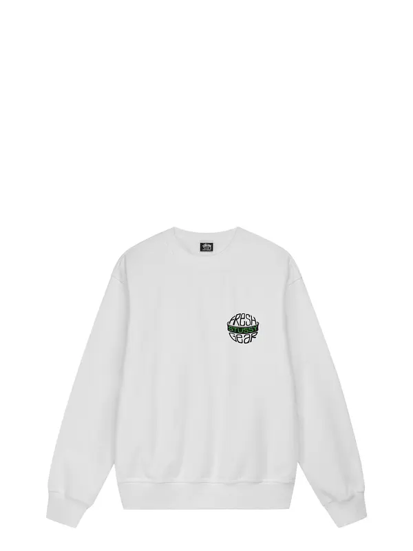 StÜssy Fresh Gear Crew - White