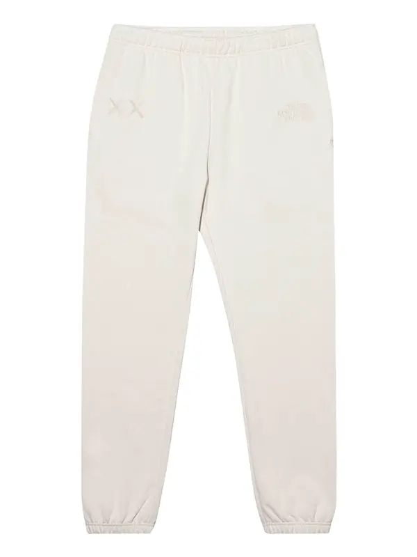 The North Face X Kaws Sweatpant 'moonlight Ivory - White