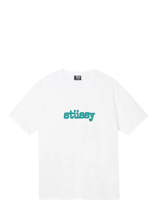 StÜssy Typewriter Tee - White