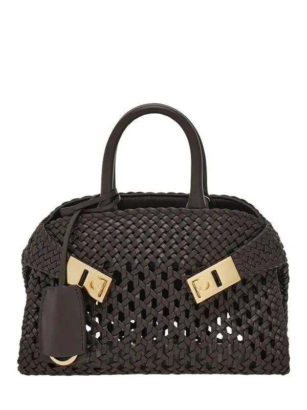 FERRAGAMO Hug Handbag - Brown
