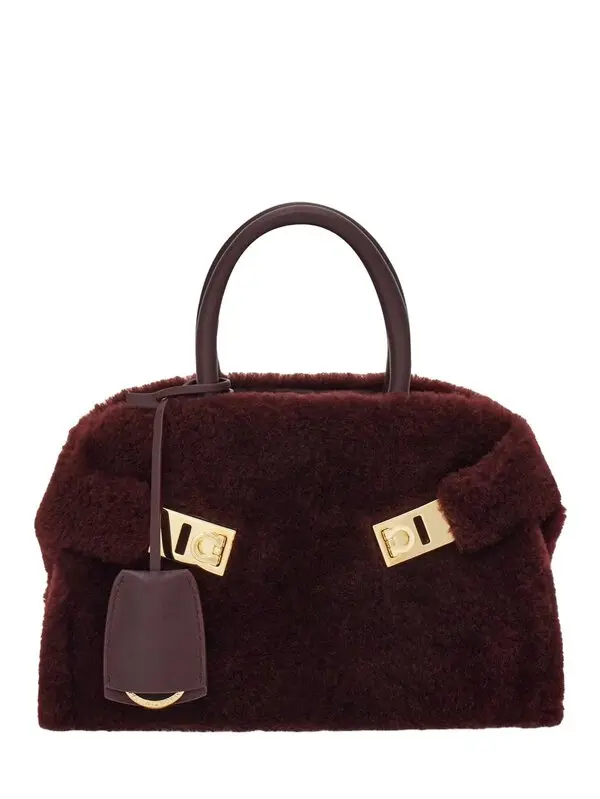 FERRAGAMO Hug Handbag - Violet