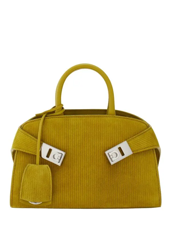 FERRAGAMO Hug Handbag - Yellow