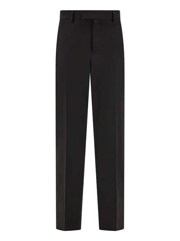 FERRAGAMO Tailored Trousers - Black
