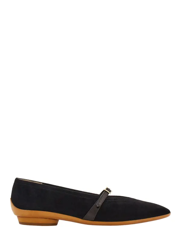 FERRAGAMO Audrey Ballet Flats - Black