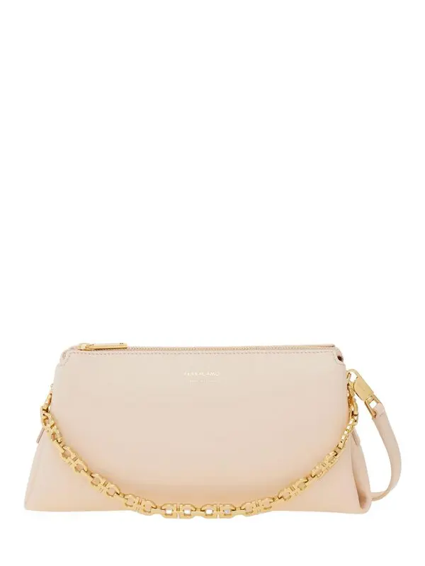 FERRAGAMO Gancini Chain Mini Bag - Pink