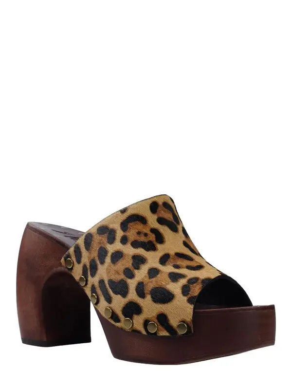 ZIGI Xyla Platform Sandals - Leopard
