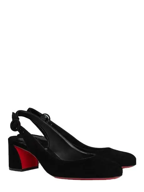 CHRISTIAN LOUBOUTIN So Jane Slingback Pump - Black