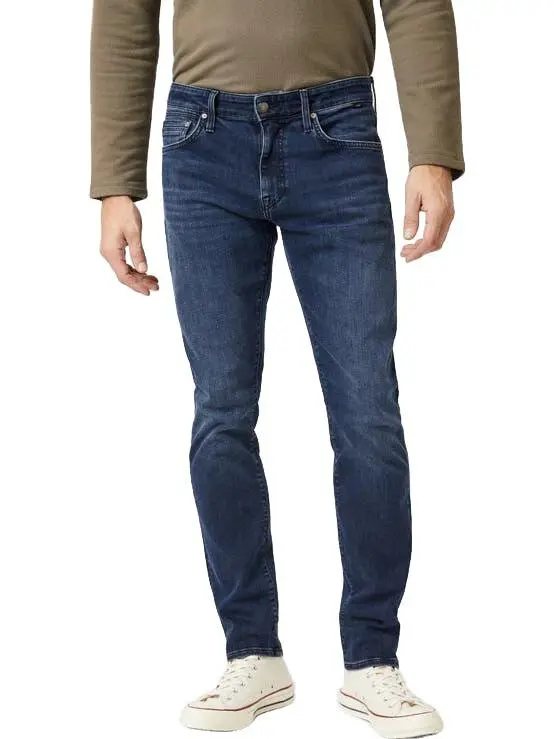 MAVI Jake Slim Fit Jeans - Mid Tonal Ink Williamsburg