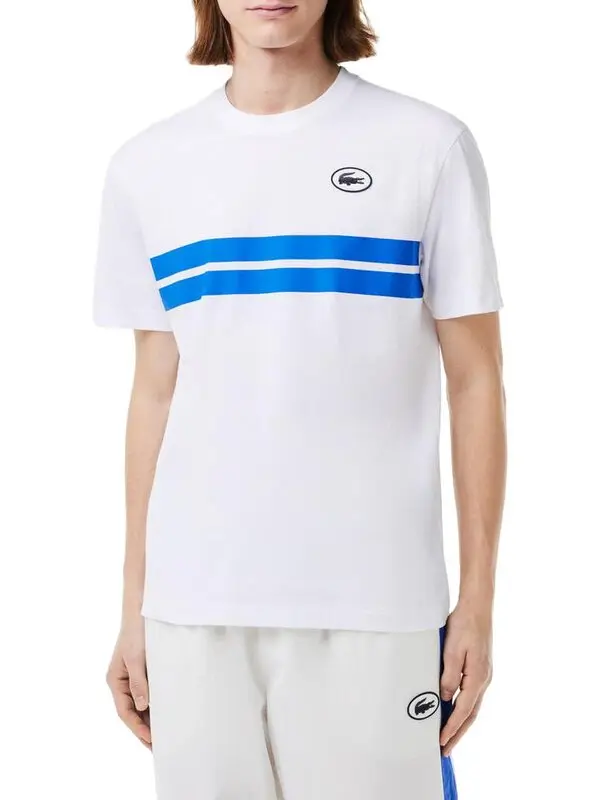 Lacoste Paris Classic Fit Graphic T-shirt - Blanc