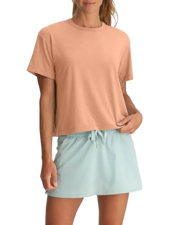 FREE FLY Elevate Boxy T-shirt - Light Coral