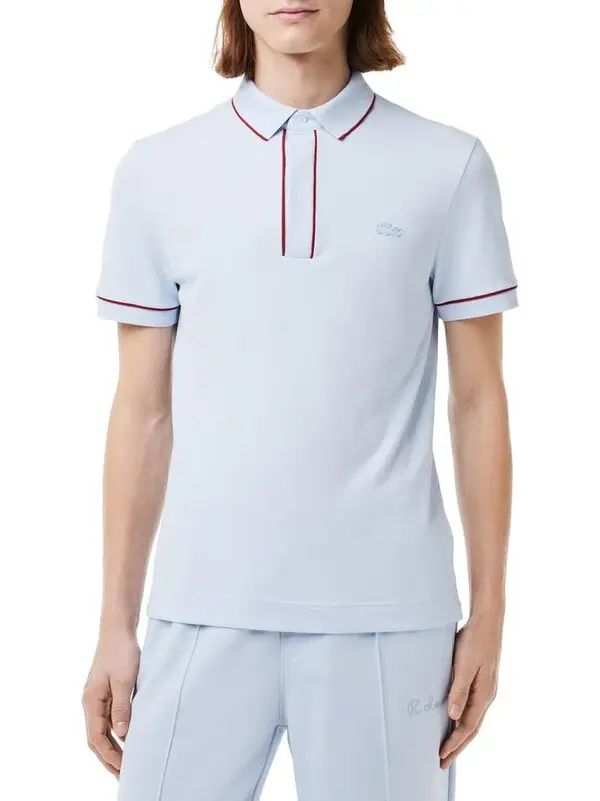 Lacoste Regular Fit Tipped Piqué Polo - J2g Phoenix