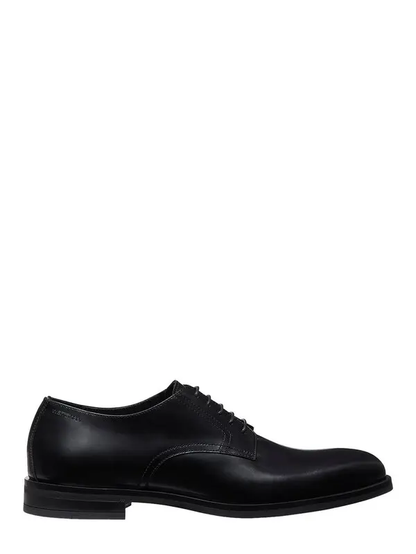 STUART WEITZMAN Club Calfskin Derby Loafers - Black