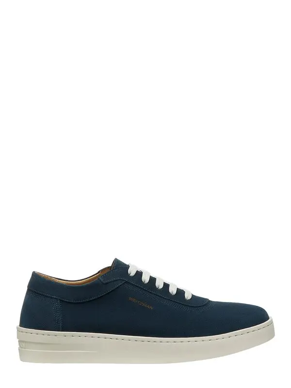 STUART WEITZMAN Hamptons Suede Sneakers - Navy
