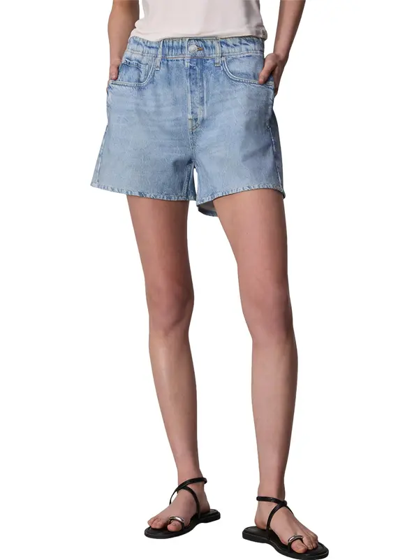 Rag & Bone Miramar Cotton-terry Denim Shorts - Kacy