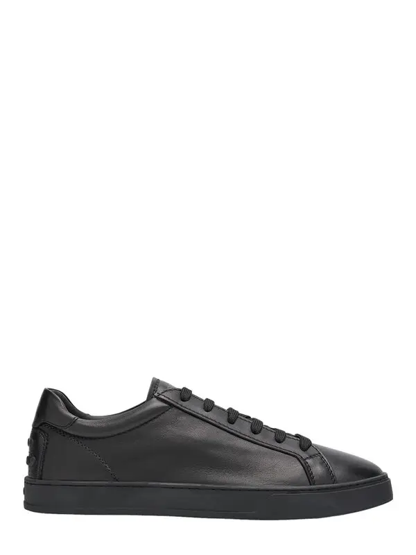 TOD'S Allacciata Cassetta Leather Low-top Sneakers - Altraversi