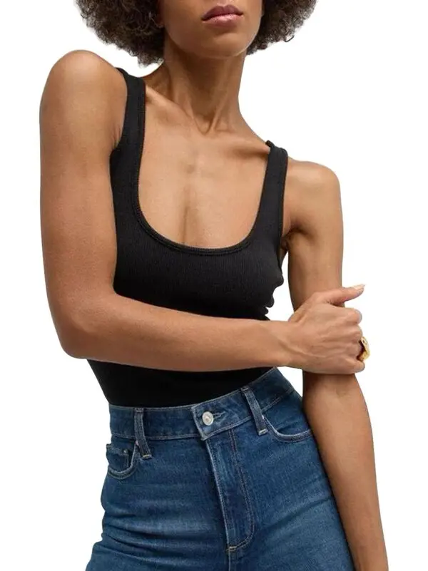 L & Apos;AGENCE L'agence Nica Bodysuit - Black