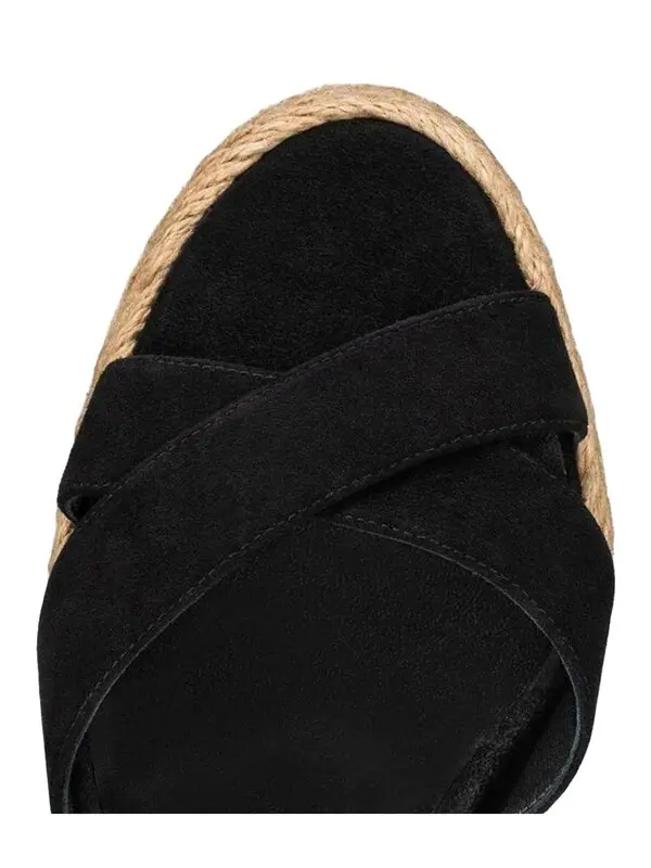 CHRISTIAN LOUBOUTIN 70mm Calakala Espadrille Sandals - Black