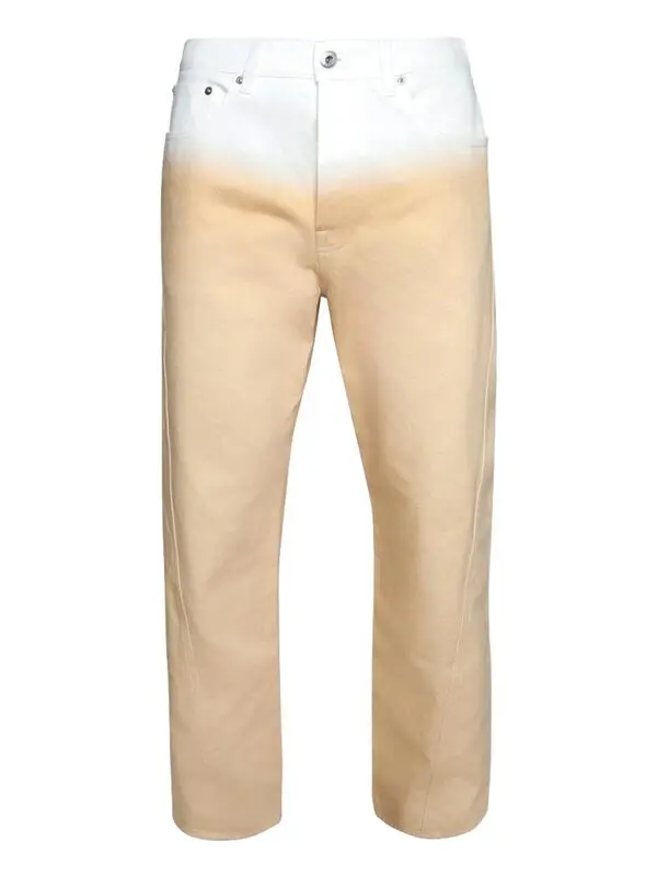 LANVIN Gradient-effect Twisted Pant - Abricotine