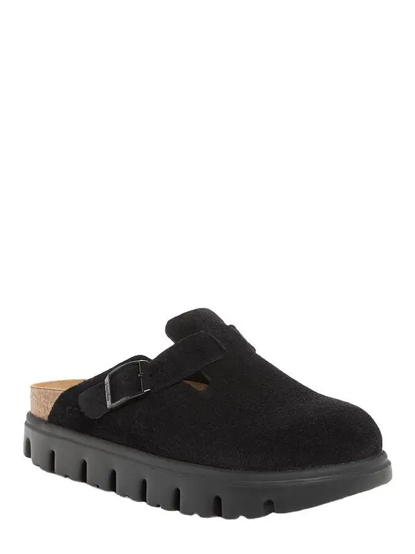 BIRKENSTOCK Boston Chunky Platform Clogs - Black/black