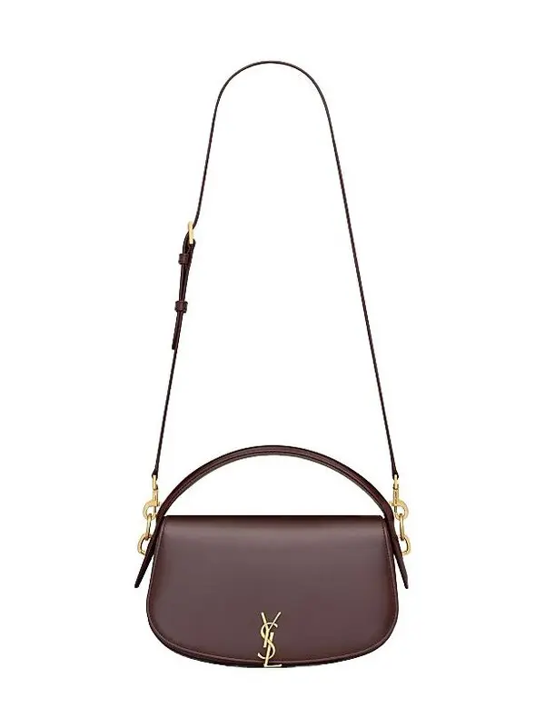 Saint Laurent Voltaire Shoulder Bag - Raisin