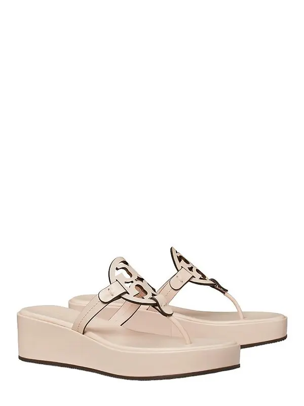 Tory Burch Miller Wedge Sandal - Soft Pink