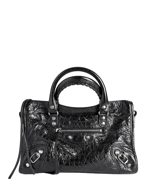 Balenciaga Le City Handbag - Black/silver