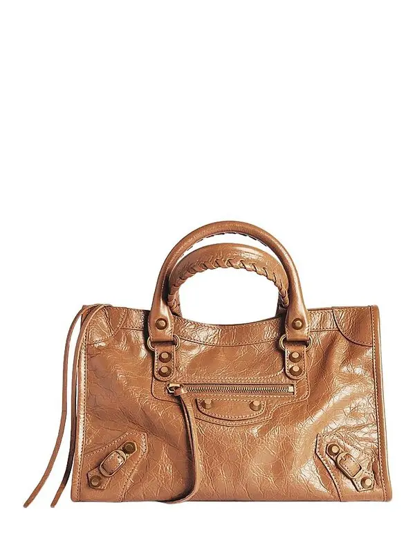 Balenciaga Le City Handbag - Camel